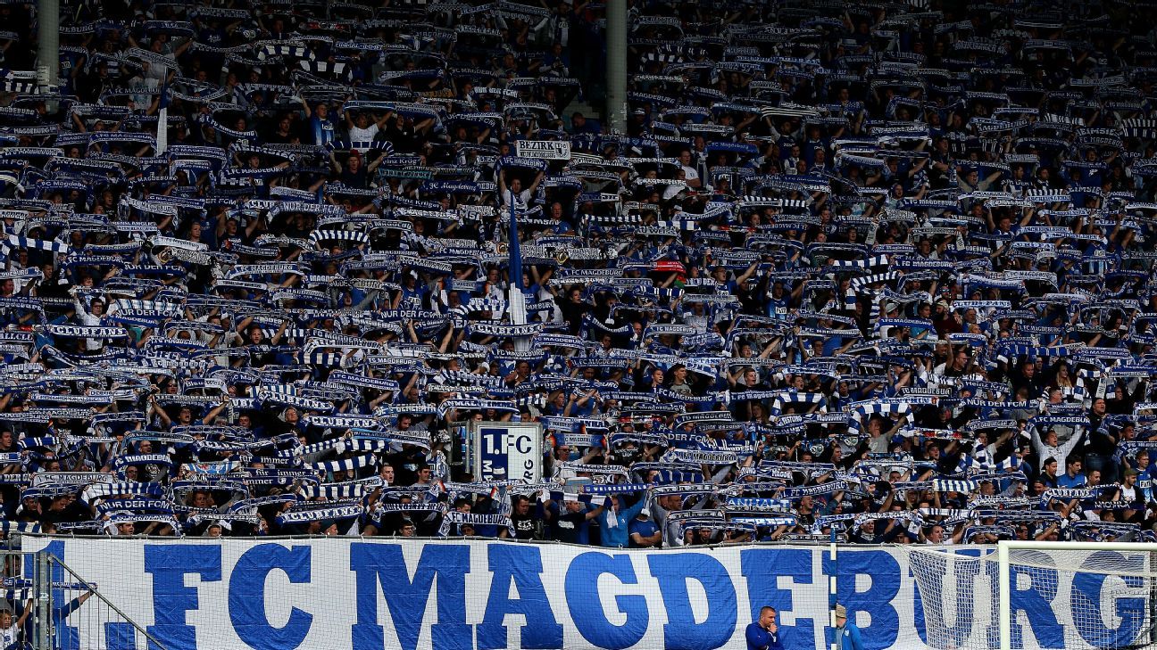 Fans agree not to jump at Magdeburg derby amid stadium concerns - ESPN