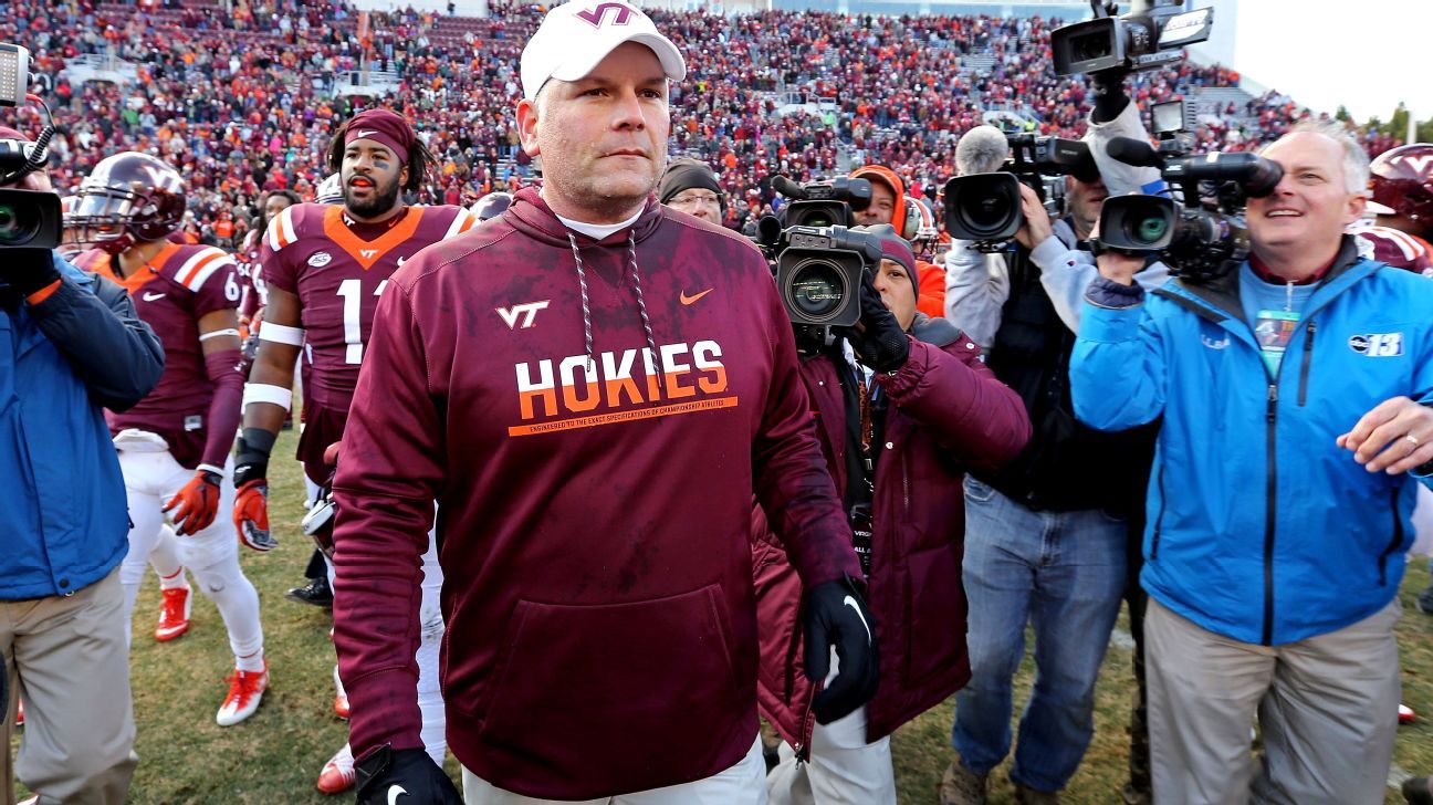 Virginia Tech isn't happy settling for division title, nine wins - ESPN ...