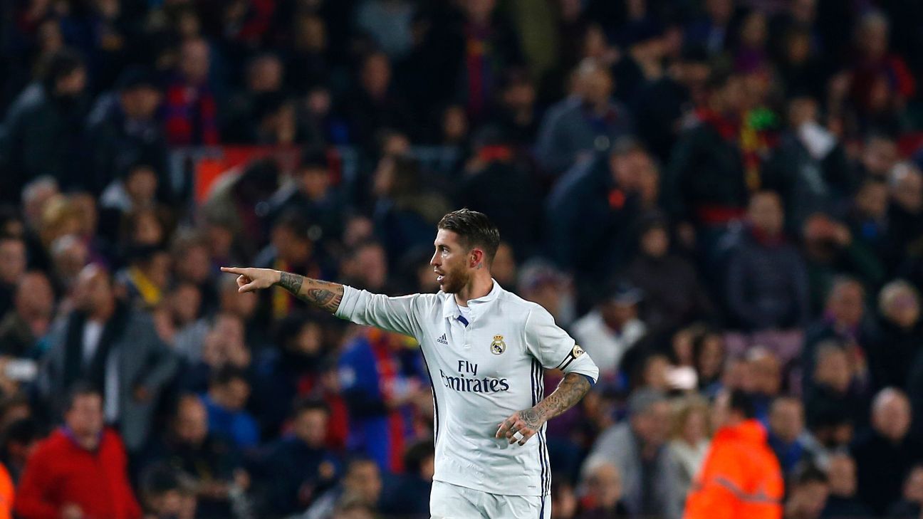 Real Madrid's Sergio Ramos returns to full training as recovery ...