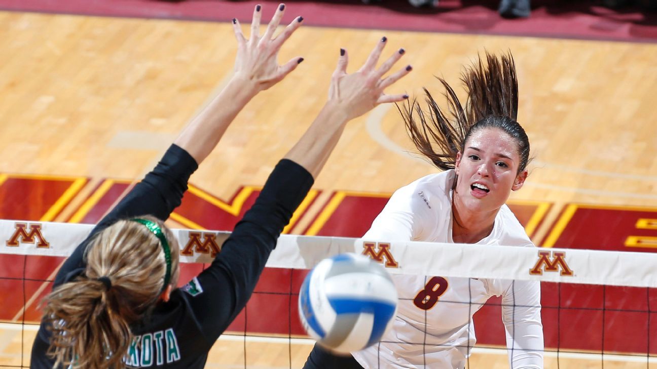 NCAA volleyball -- Minnesota Golden Gophers senior Sarah Wilhite named ...