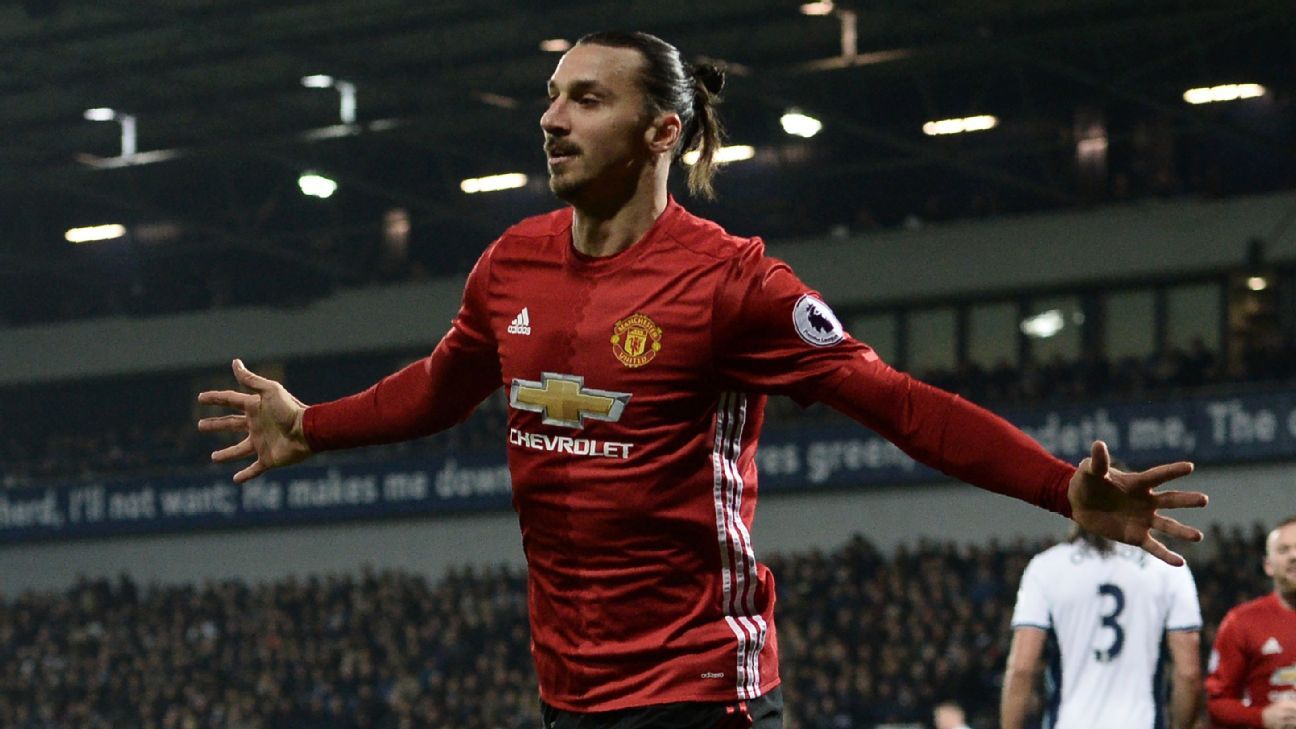 Zlatan Ibrahimovic wins PFA Fans' Premier League Player of the Month ...