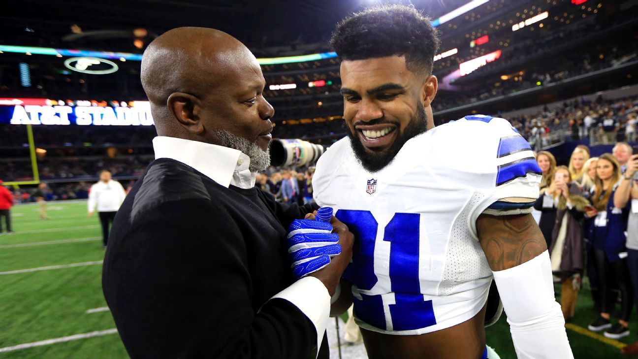 Dallas Cowboys legend Emmitt Smith heaps praise on Ezekiel Elliott ...