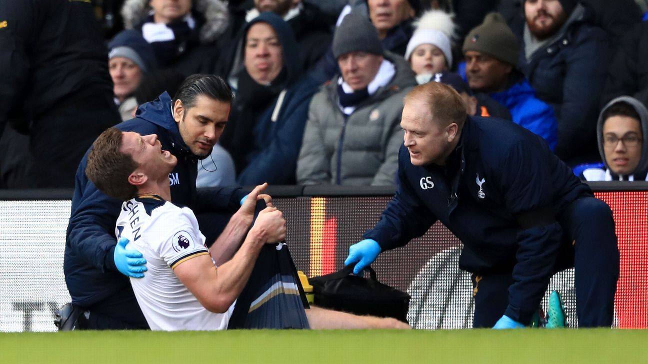 Premier League weekend team news: Injuries and suspensions - ESPN