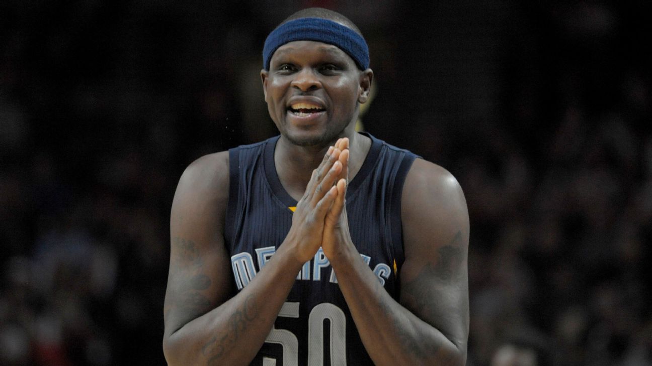 Grizzlies retiring Zach Randolph's No. 50 after eight seasons in ...