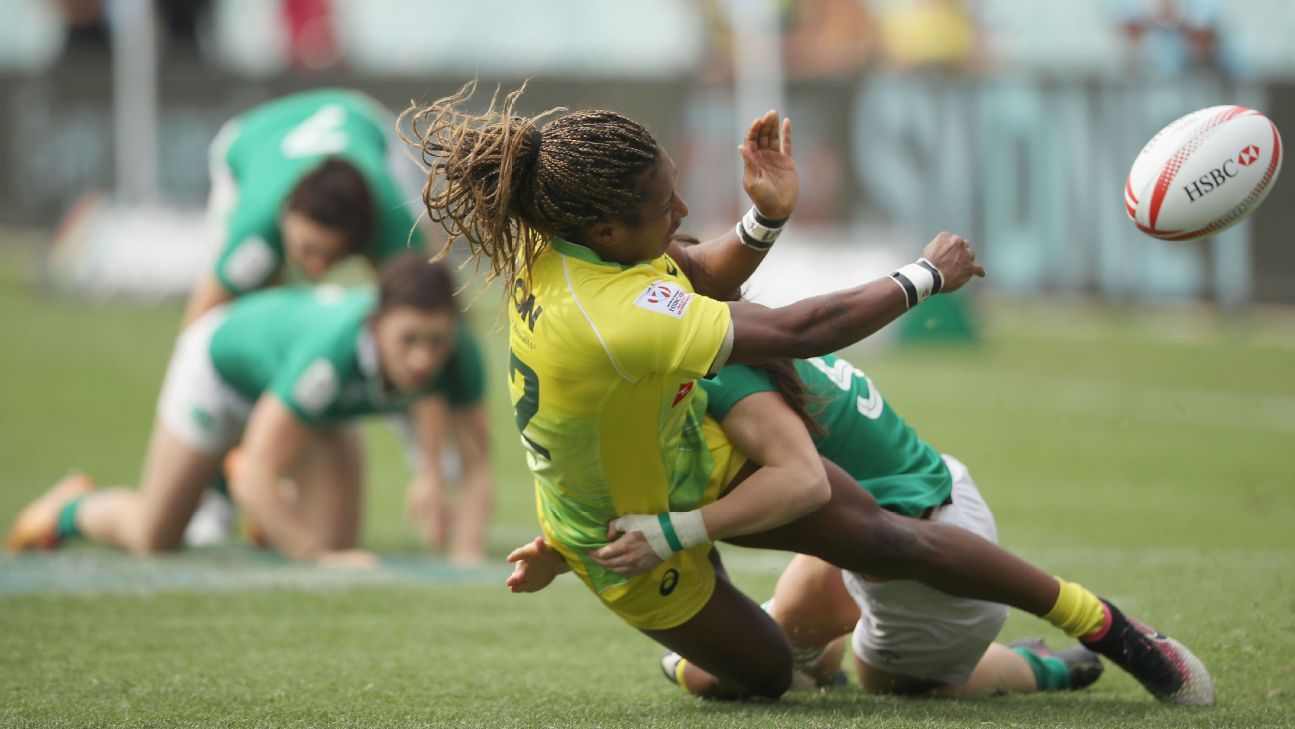 Australian women's sevens strong start earns them Sydney 7s quarters ...