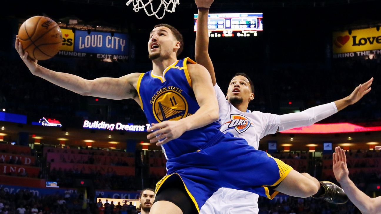 Warriors 28-1 since Klay Thompson signed die-hard fan's toaster - ESPN