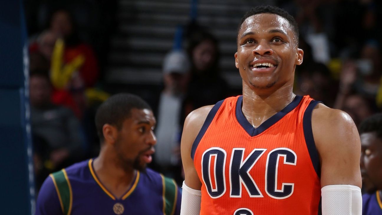 Russell Westbrook, cada vez más cerca de la temporada de triple-doble ...