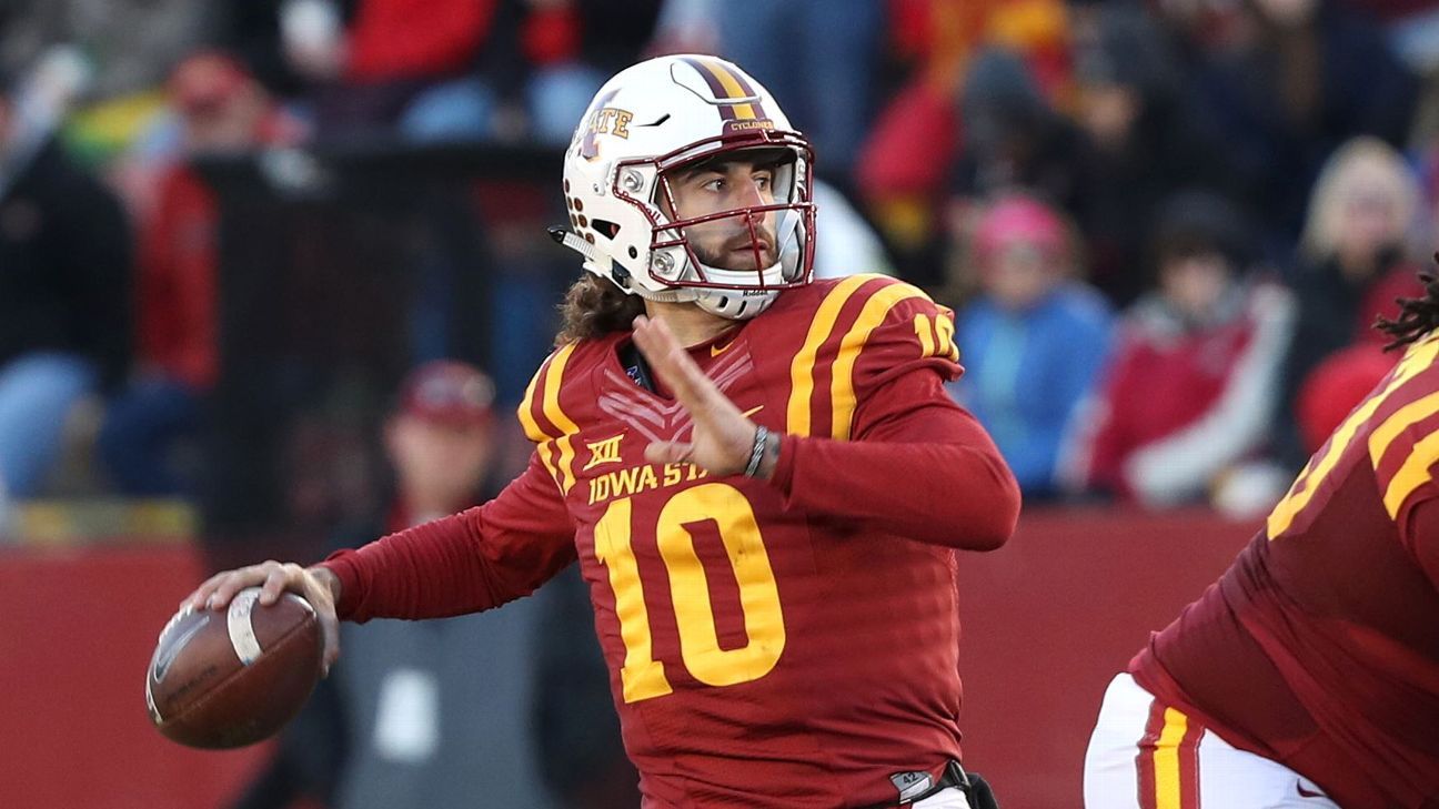 Jacob Park of Iowa State Cyclones asks to be released from program - ESPN