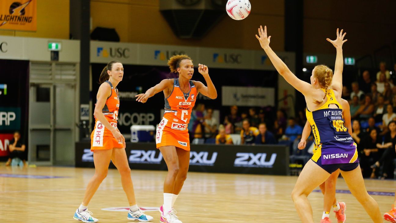 Giants edge Sunshine Coast Lightning in Super Netball - ESPN