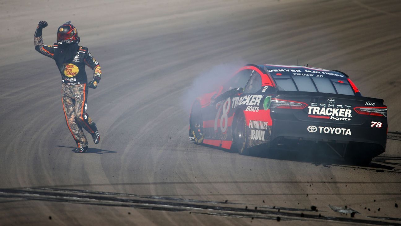 NASCAR - fight ups entertainment level of Martin Truex Jr.'s Vegas win