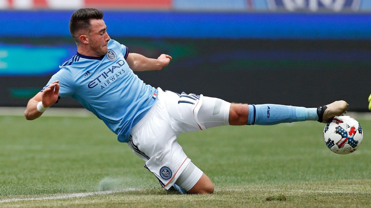New York City FC's Jack Harrison can improve England U21s - Aidy ...