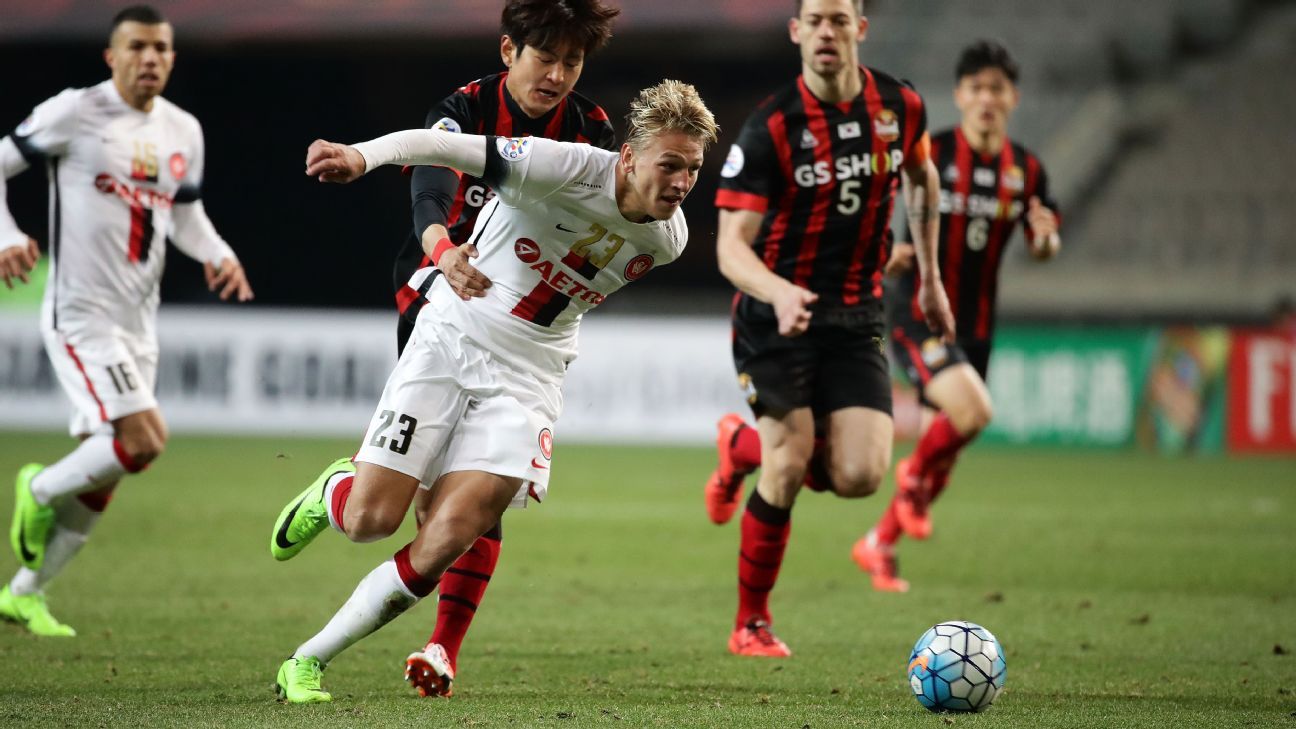 Lachlan Scott thrives on Western Sydney Wanderers baptism of fire - ESPN