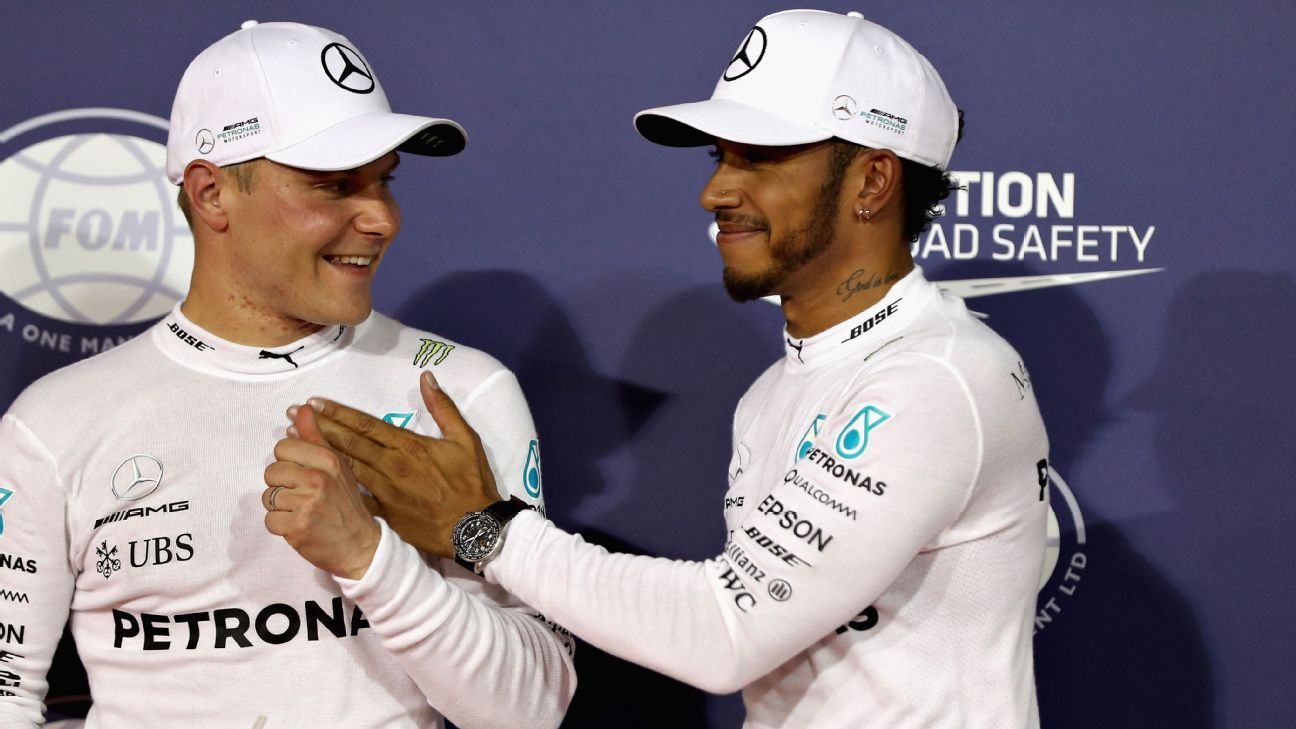 Lewis Hamilton: Valtteri Bottas keeping me on my toes after Bahrain ...