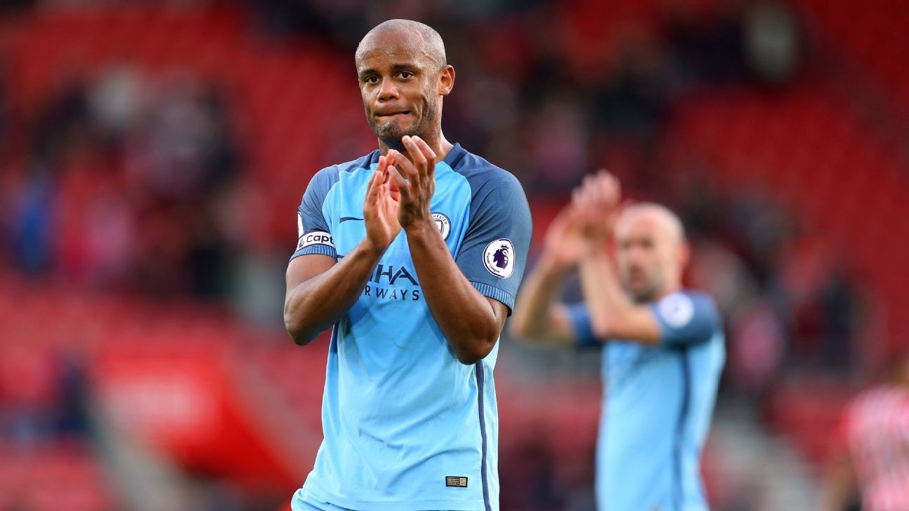 Vincent Kompany: Manchester City playing well at a crucial time - ESPN