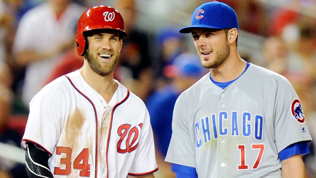Las Vegas natives Kris Bryant, Bryce Harper work together to help ...