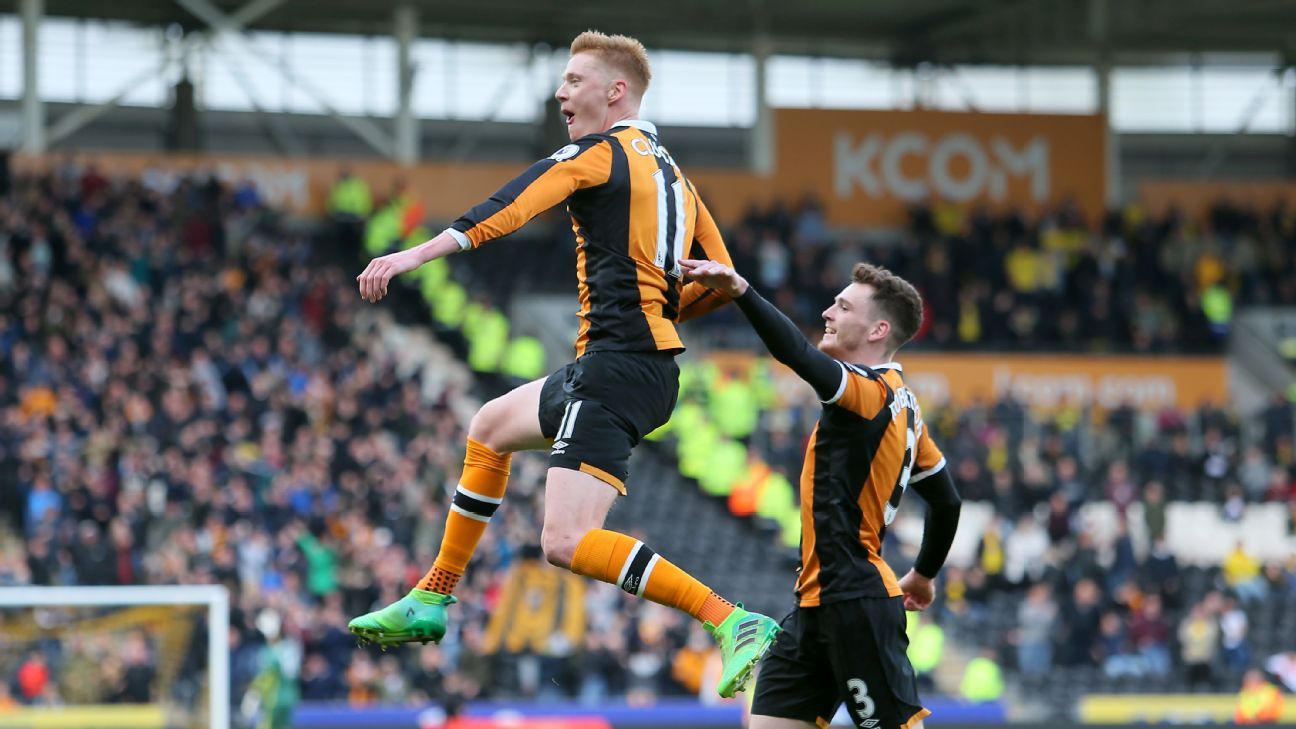 Sam Clucas stunner seals another massive home win for Hull City - ESPN