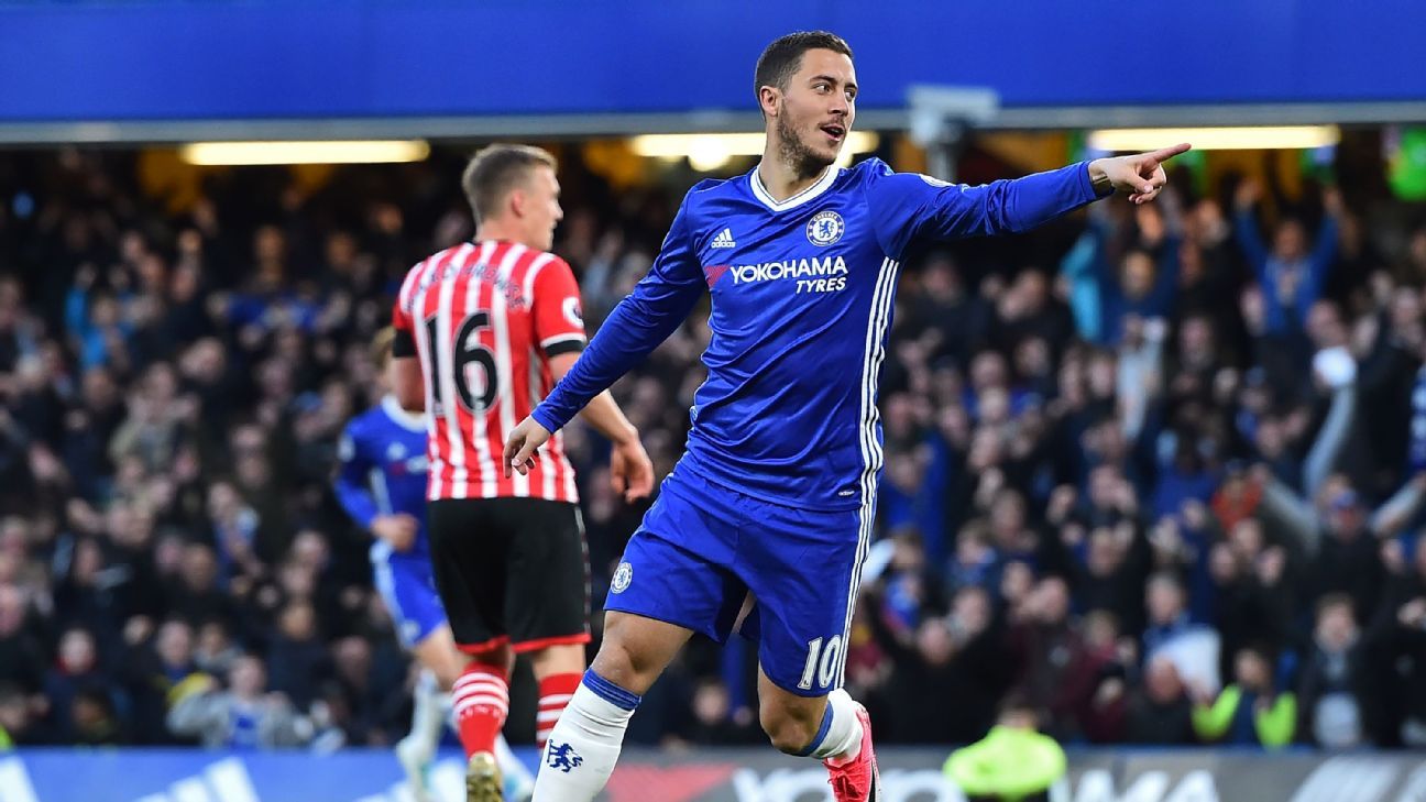 Eden Hazard enjoying life with Chelsea 'family' as he targets title ...
