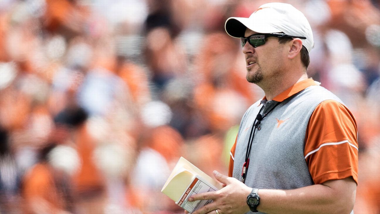 Tom Herman, Texas Longhorns coach, says miscues in loss to Maryland ...