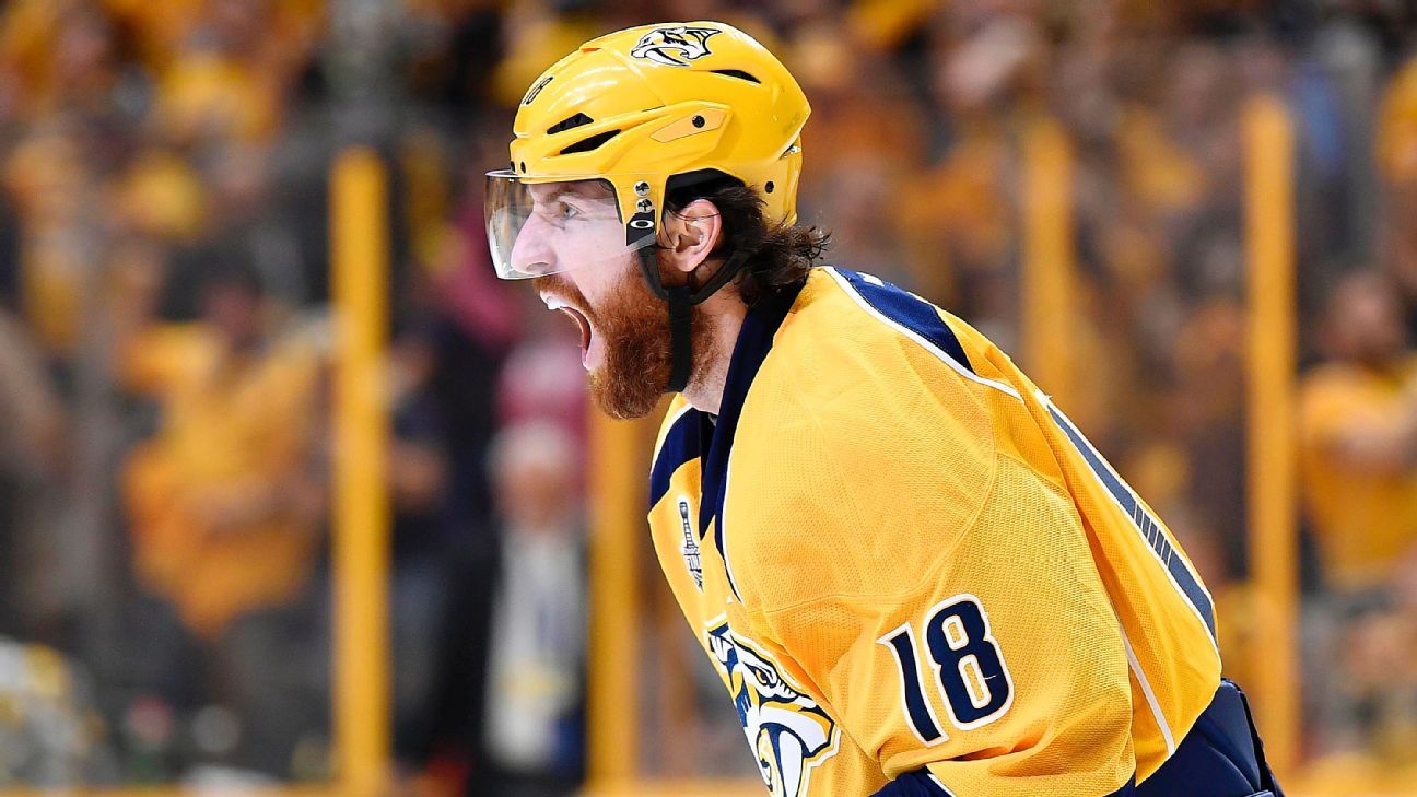 Calgary Flames getting former Vegas Golden Knights forward James Neal ...