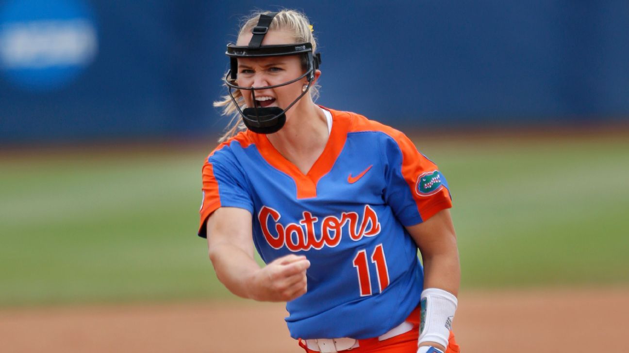 2017 Women's College World Series -- How Delanie Gourley and Aleshia ...