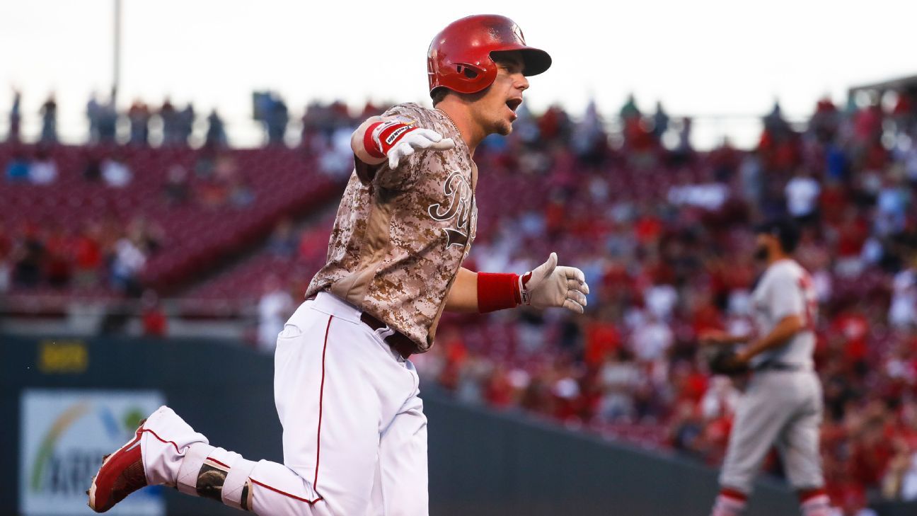 Instant Awesome: Reds 2B Scooter Gennett and former teacher reunite - ESPN