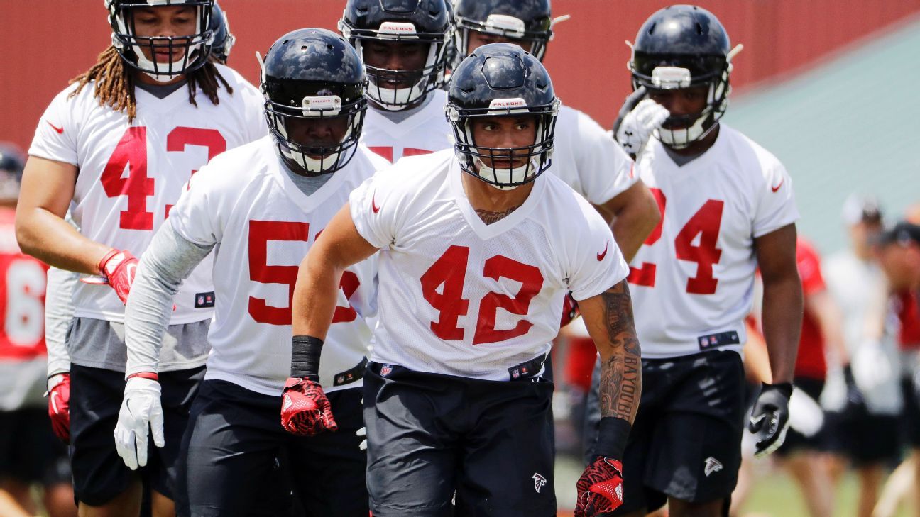 Atlanta Falcons rookie Duke Riley talks Odell Beckham Jr.'s passion ...