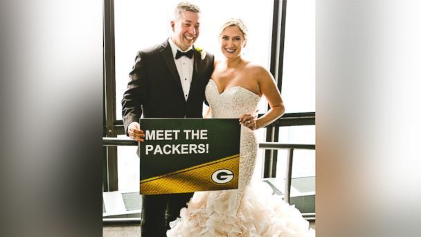 Die-hard Packers fan marries woman with last name 'Packer' in team ...