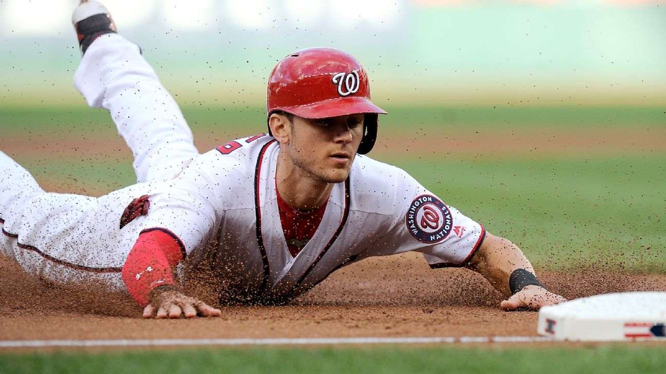 Washington Nationals Shortstop Trea Turner Breaks Wrist Espn