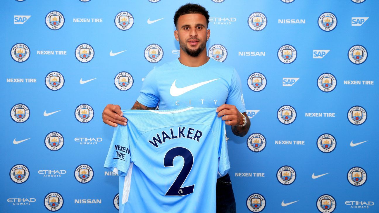 Kyle Walker joined Man City from Tottenham to leave 'comfort zone' - ESPN