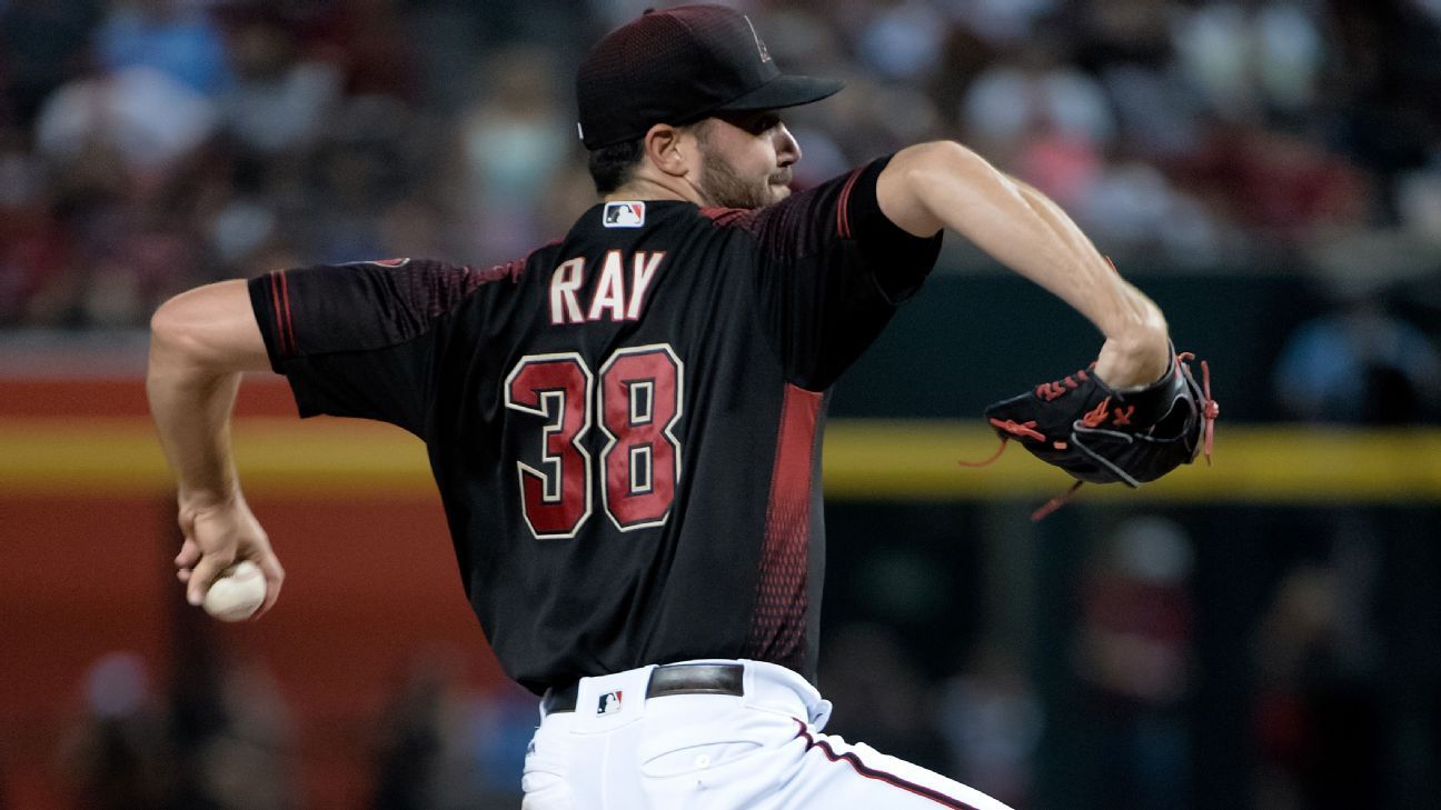 Robbie Ray of Arizona Diamondbacks to start Game 2 of NLDS - ESPN
