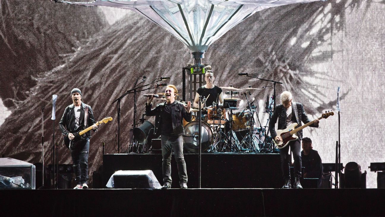 U2 to delay concert for Argentina's massive World Cup qualifier - ESPN