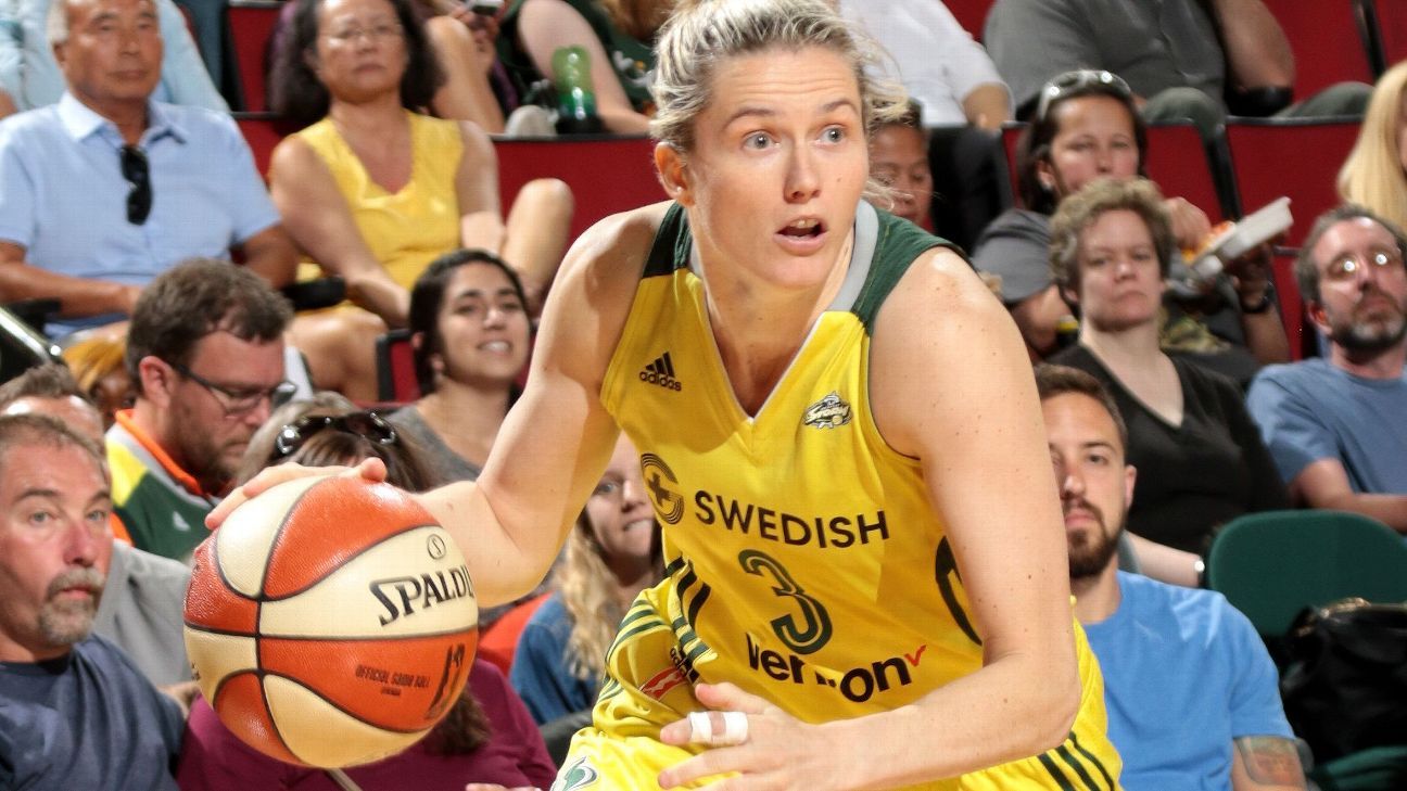 Sami Whitcomb is a 29-year-old rookie for the Seattle Storm -- she just ...