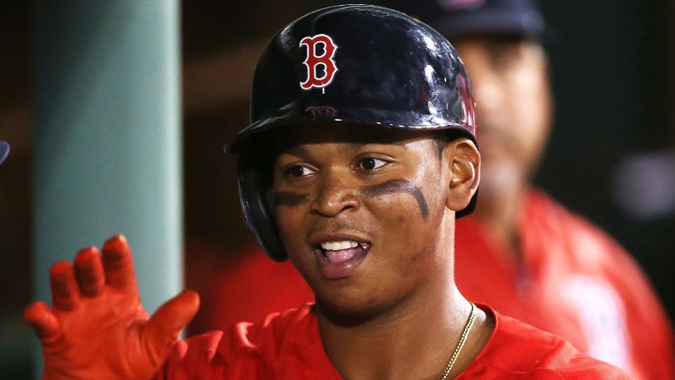 Rookie Rafael Devers settles in at third base with the Boston Red Sox ...