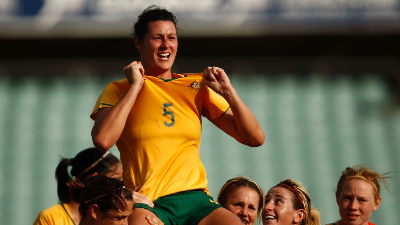 Matildas legend Cheryl Salisbury to be awarded Alex Tobin Medal - ESPN
