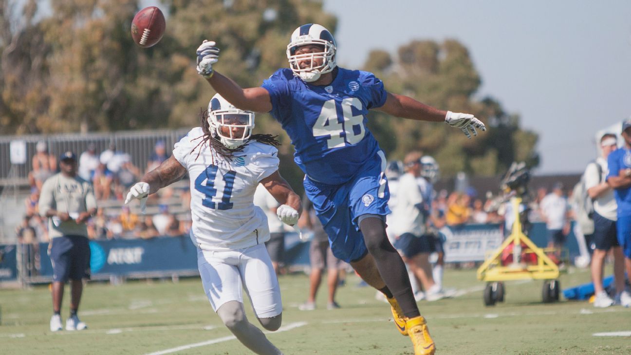 Cory Harkey hopeful of finding place in the Los Angeles Rams' offense ...