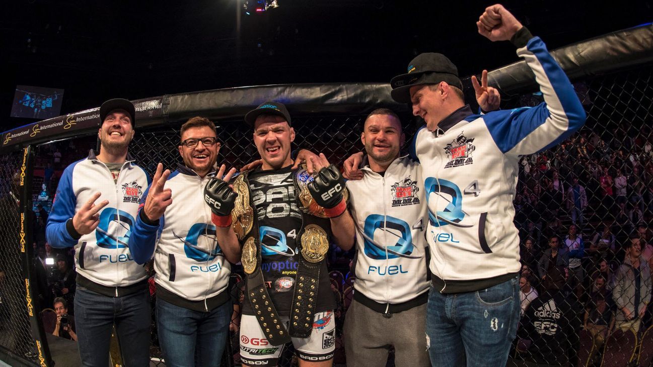 Dricus du Plessis targets a third EFC belt - ESPN