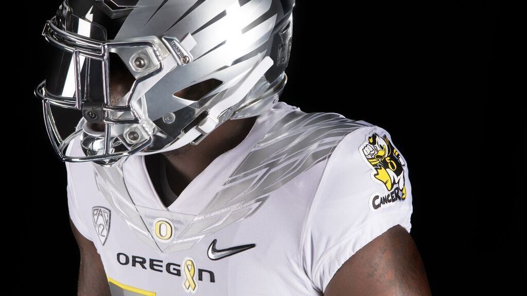 Oregon to wear uniforms designed by cancer survivors when it hosts ...