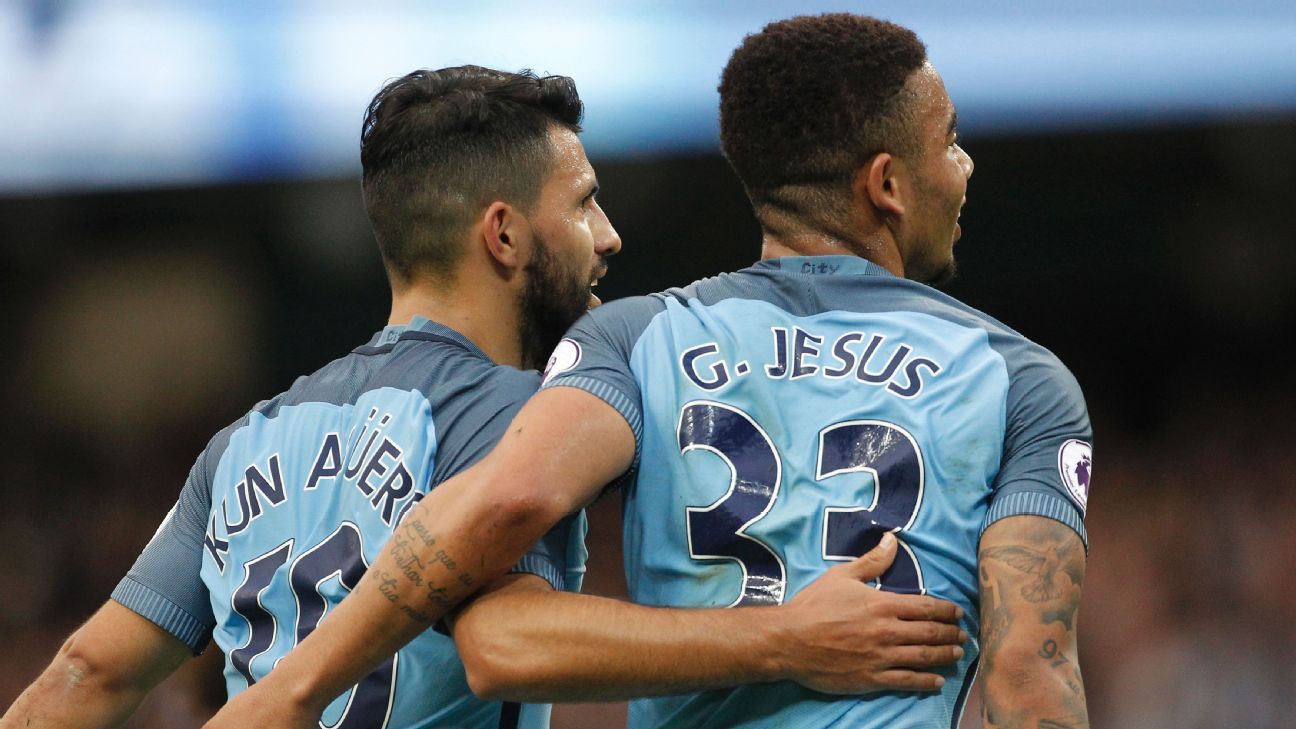 Gabriel Jesus - Sergio Aguero deserves to be Manchester City's top ...