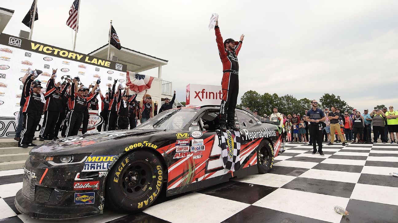 Jeremy Clements earns upset victory at Road America - ESPN