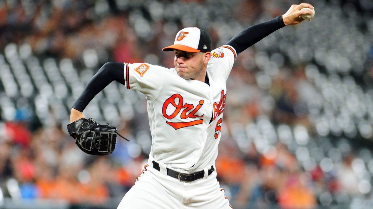 Baltimore Orioles recall RHP David Hess to start against Boston Red Sox ...