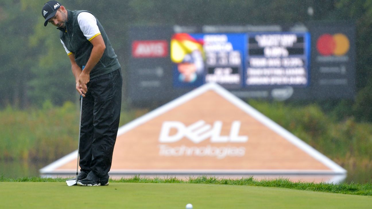 Sergio Garcia breaks putter in anger, uses 3 other clubs to putt at ...