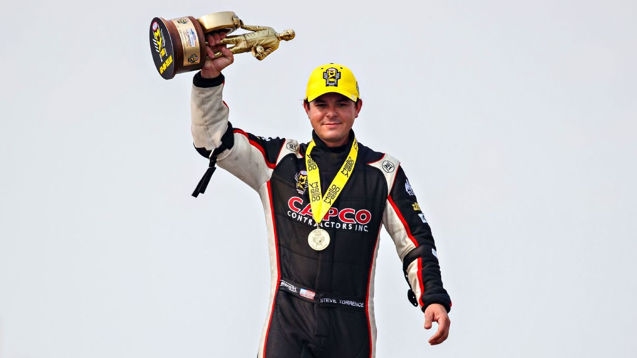 Steve Torrence gets first U.S. Nationals win with Top Fuel victory - ESPN