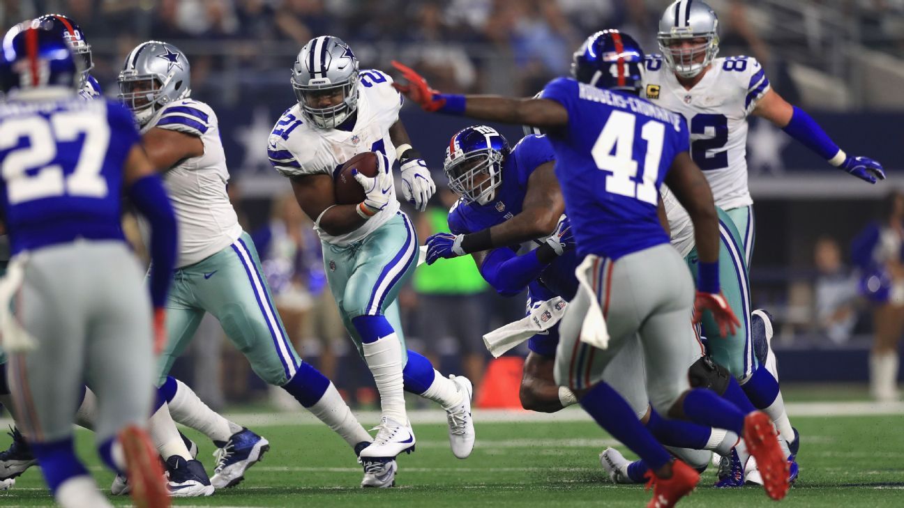 Reconoce Zeke Elliott sentir alivio por jugar - ESPN