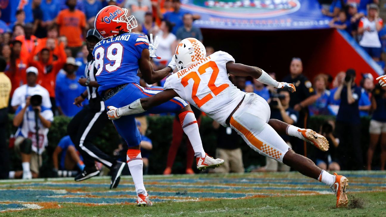 Inside Florida Gators' miracle TD to beat Tennessee Volunteers - ESPN ...
