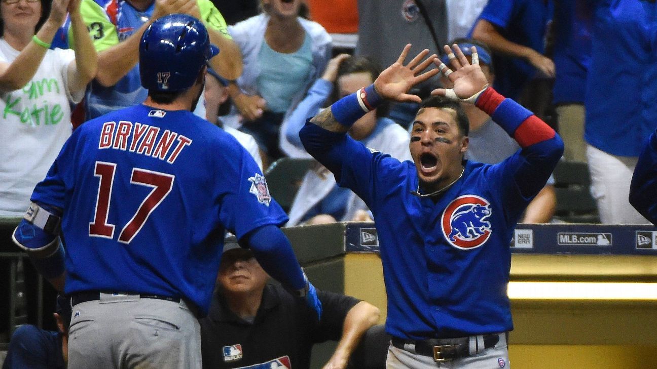 Cubs put stranglehold on Central with thrilling win over Brewers - ESPN ...