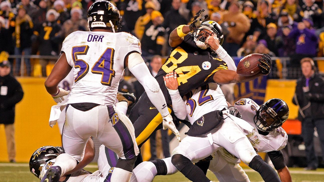 Check out the Color Rush uniforms for the Tennessee Titans, Pittsburgh ...