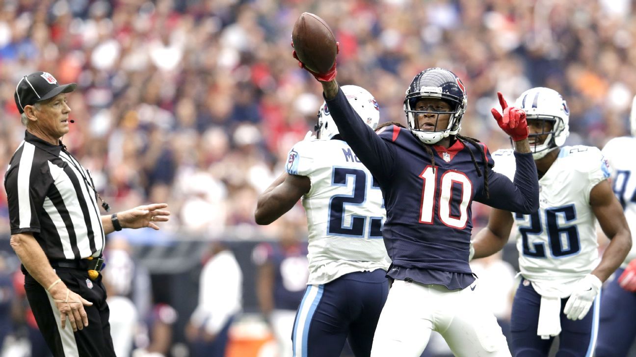 Tennessee Titans' Monday night mission: Stop DeAndre Hopkins - ESPN ...