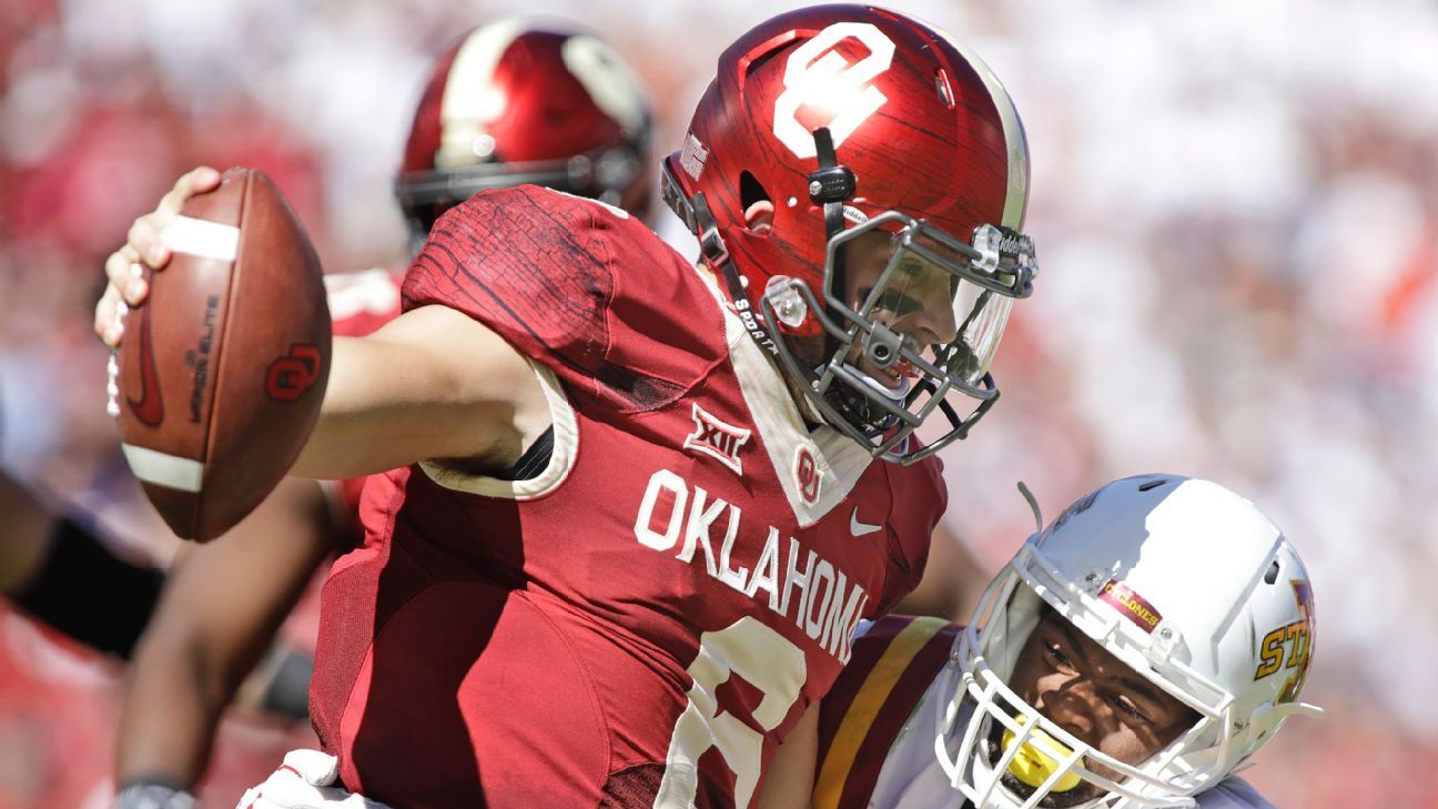 Oklahoma Sooners QB Baker Mayfield highlights AP midseason All-America team - ESPN