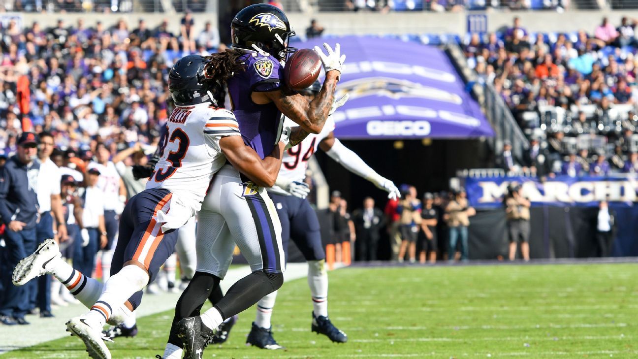 Baltimore Ravens' passes (and playoff hopes) drop, drop, dropping ...