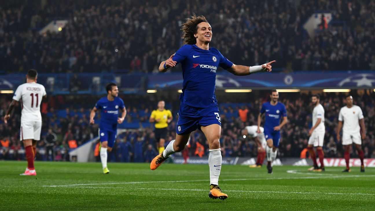 Antonio Conte confirms David Luiz set to return to Chelsea squad - ESPN